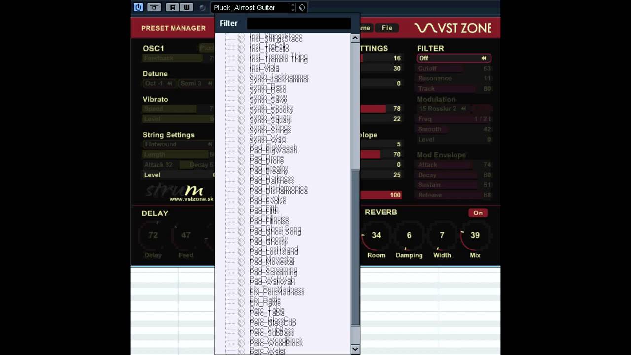Free VST - Strum synthesizer (KVR Developer Challenge 2014) - vstplanet ...
