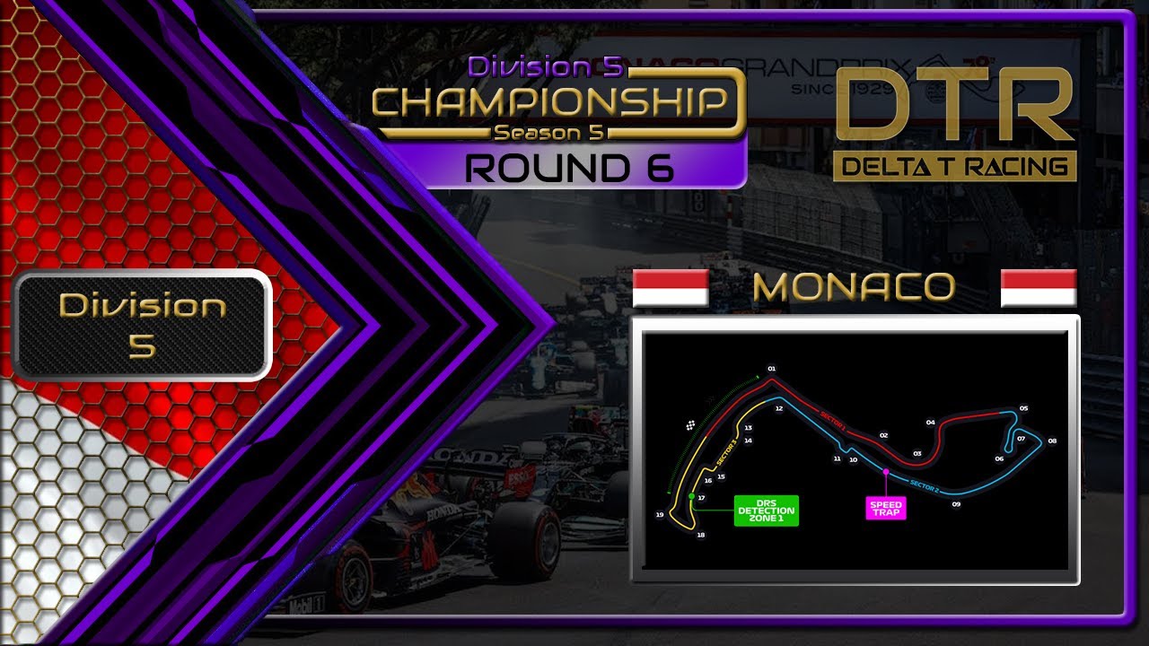 [DTR] Delta T Racing | F1 2022 | S5 | D5 | Rnd 6 | Monaco - YouTube