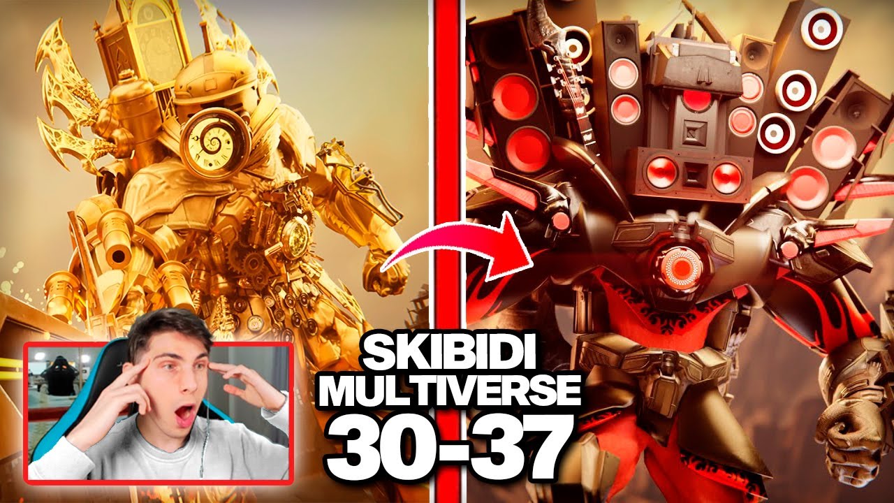 SKIBIDI TOILET MULTIVERSE CAPITULO 30-37 | REACCION THEKALO - YouTube