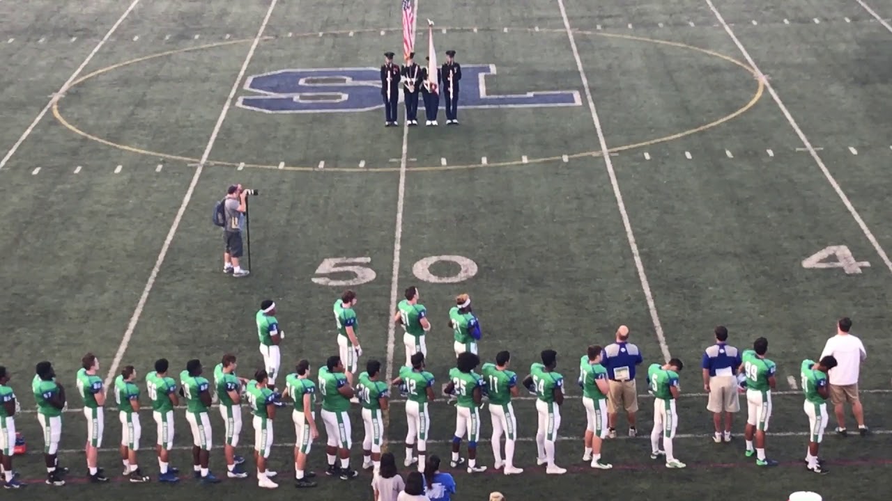 Football Game Color Guard @SLHS 9/15/17 - YouTube