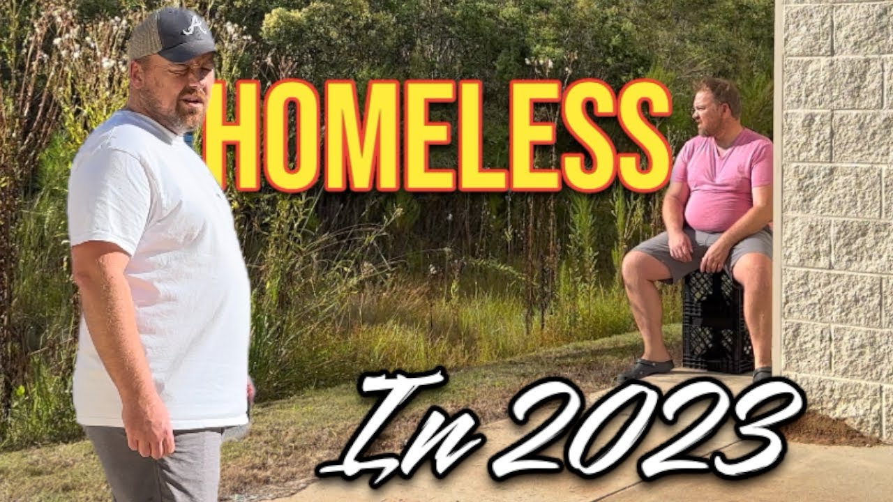 Being homeless is 2023 is a hustle - YouTube