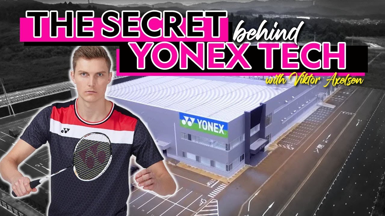 🏸 How YONEX Badminton RACKETS are made in a factory with Viktor Axelsen ...