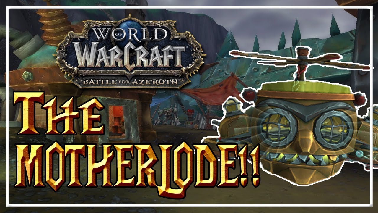 THE MOTHERLODE!! Dungeon│Battle For Azeroth Alpha - YouTube