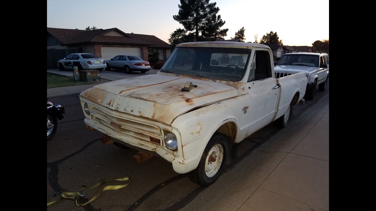 1967 Chevy C10 rocker panel replacement - YouTube