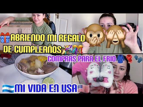 ABRIENDO MI REGALO DE CUMPLEAÑOS / HAUL ROPA PARA EL INVIERNO DE NIÑA / ROPA DE WALMART
