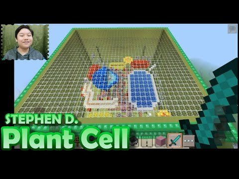 Plant Cell in Mine Craft - YouTube