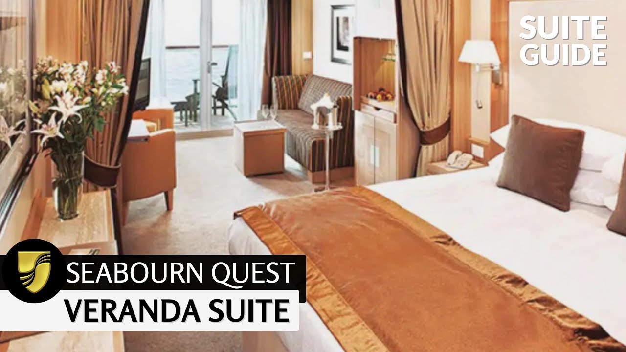 Seabourn Quest | Veranda Suite Full Walkthrough Tour | 4K - YouTube