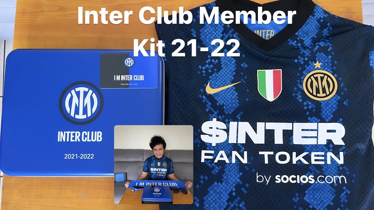 Inter Club Member Kit Box 2021-2022 Unboxing, Nueva Camisa 2022 Caja ...