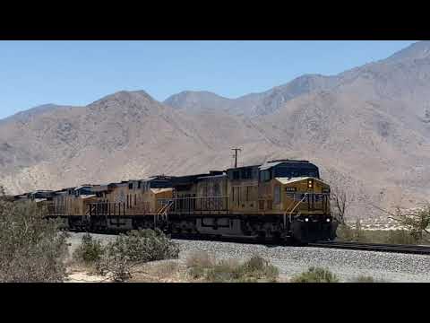 Rare! UP 6748 John W. Givens Plaque Unit and CSX YN2 GE AC4400CW Duo at Tipton Rd! 5/29/2021 ...
