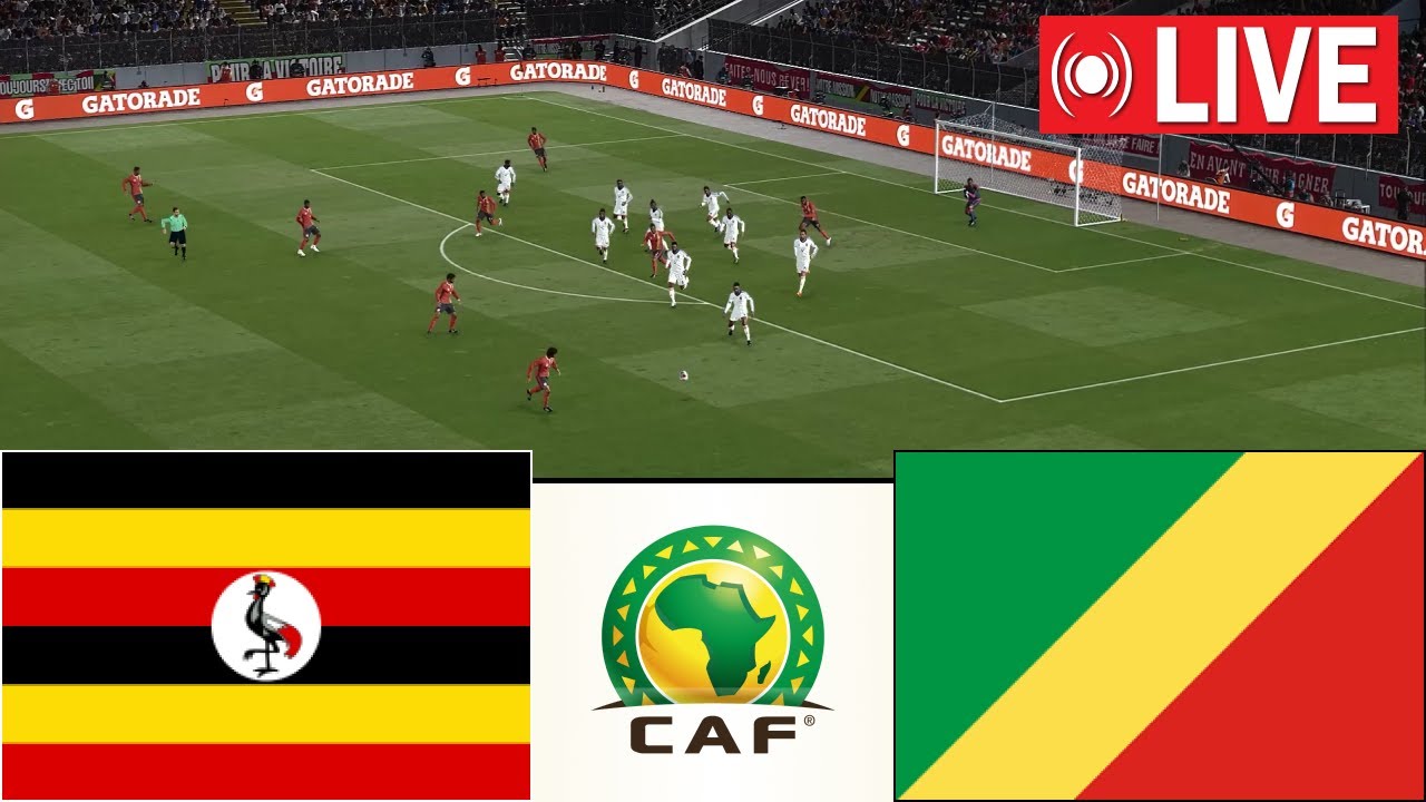 🔴 LIVE : Uganda vs Congo Republic | Africa Cup Of Nations Qualification ...
