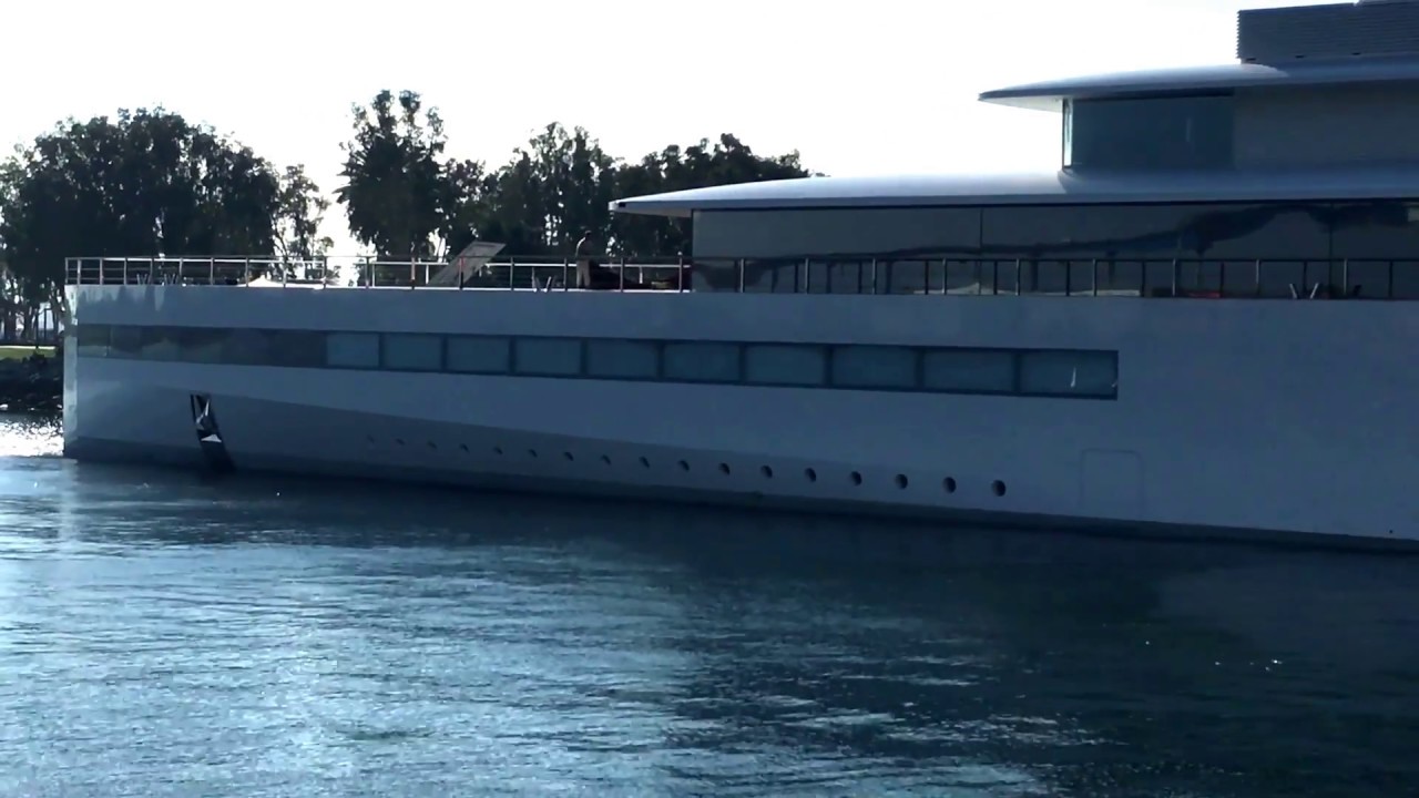 FEADSHIP motoryacht "VENUS" built for Steve Jobs - YouTube