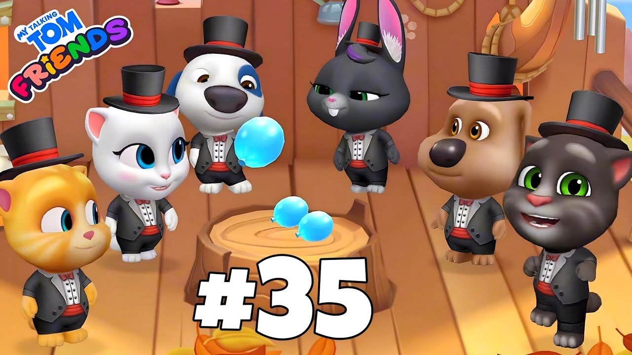 My Talking Tom Friends 2024 Gameplay Walkthrough: Day 35 (Android/iOS ...