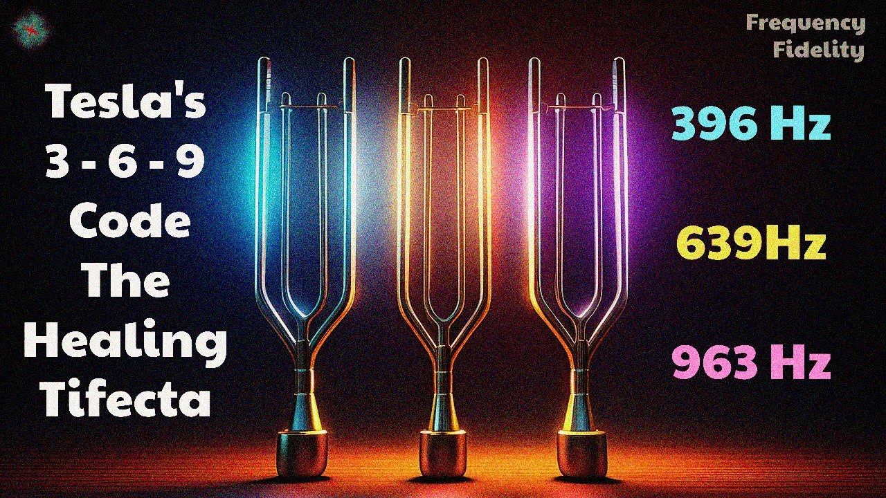 Tesla's 3, 6, 9 Code: 396 Hz+639 Hz+963 Hz Solfeggio | Tranquility ...