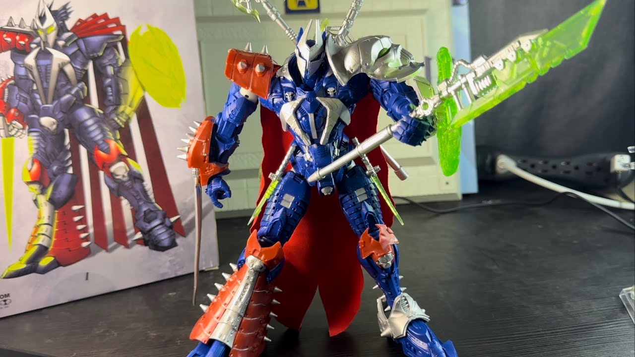 $6 Manga Spawn Mega Fig with a ton of Weapons! #actionfigure # ...