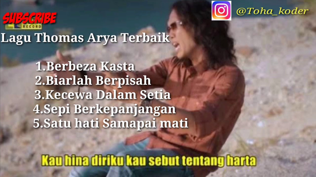 Lagu Thomas Arya Paling Hits dan Terbaik 2020 - YouTube