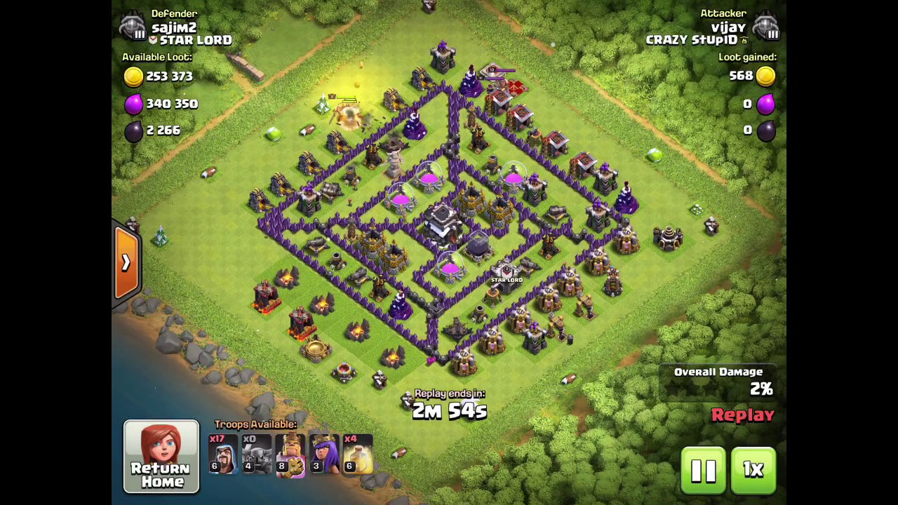 Clash of clans simple yet perfect attack strategy - YouTube