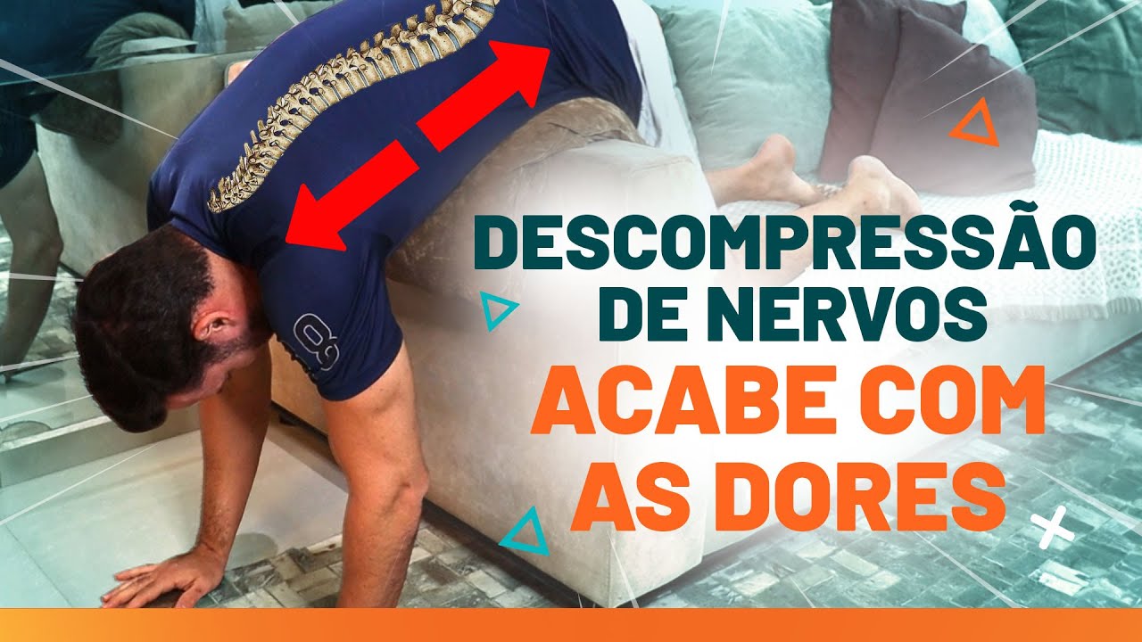 COMO DESCOMPRIMIR A COLUNA NO SOFÁ - Fisioprev - YouTube