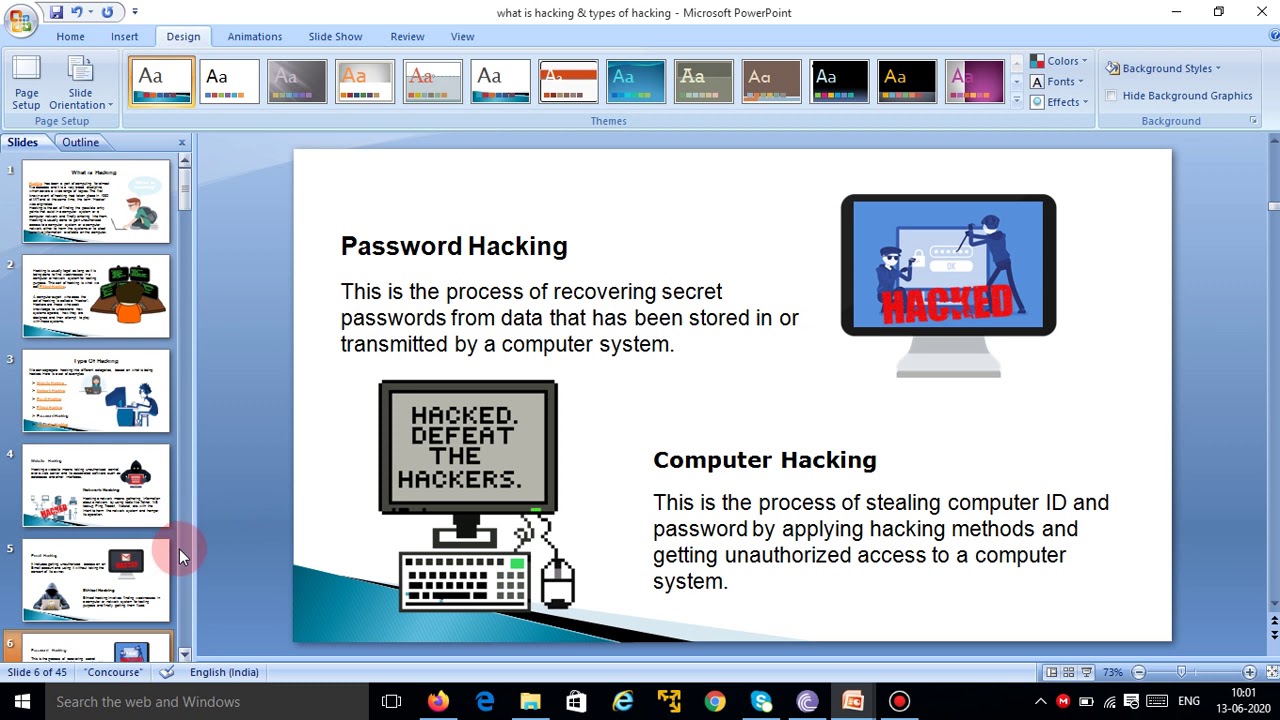 Presentation on ETHICAL HACKING-Datapro Computers - YouTube