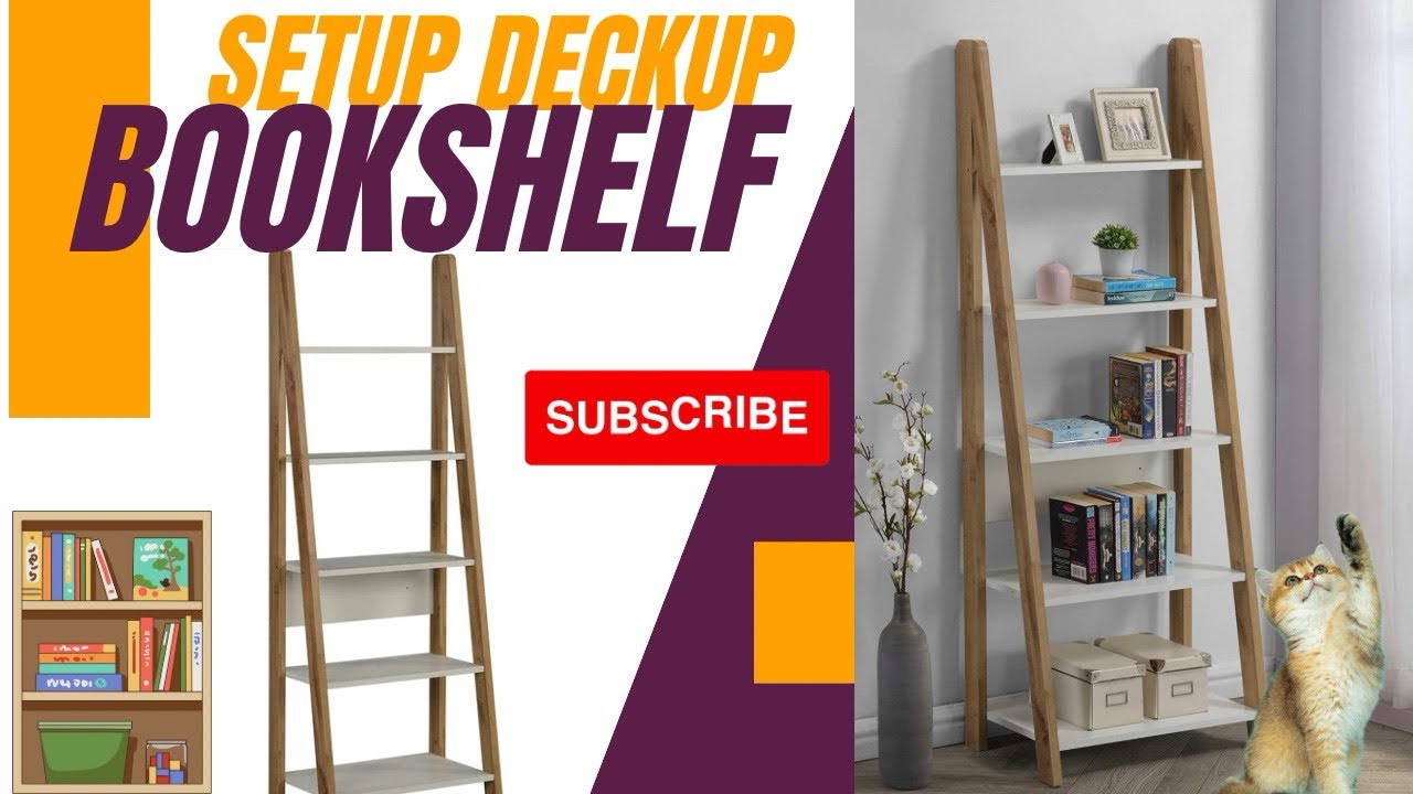 Style & Storage: DeckUp Bookshelf Setup | Bookshelf | DIY | Amazon ...