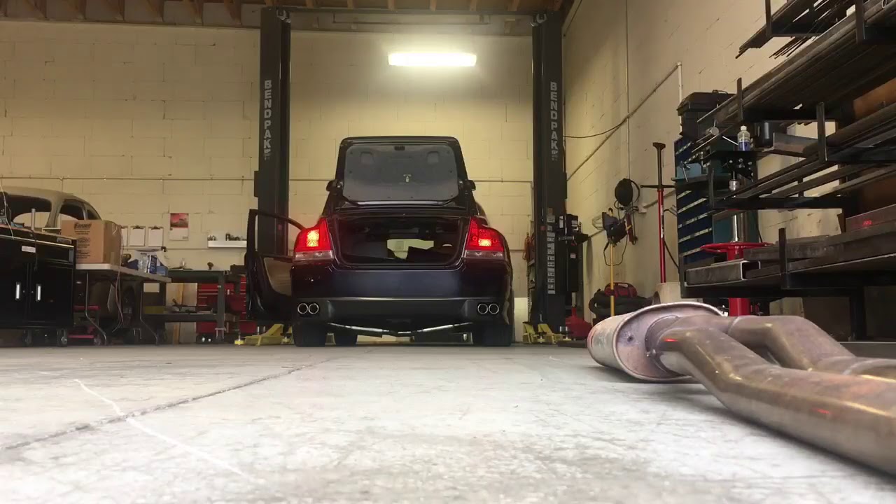 8Eight Fab quad tip exhaust - YouTube