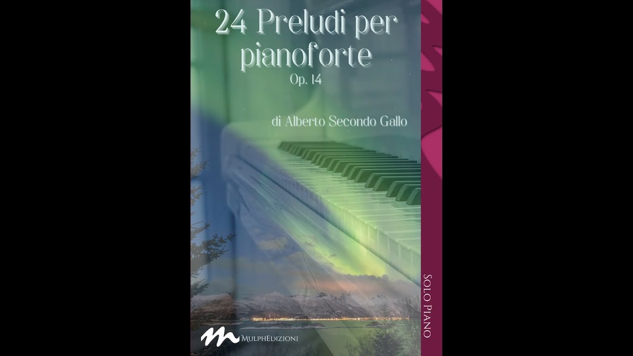 A. S. Gallo: 24 Preludes for Piano, Op. 14 - No. 24 in F minor - YouTube