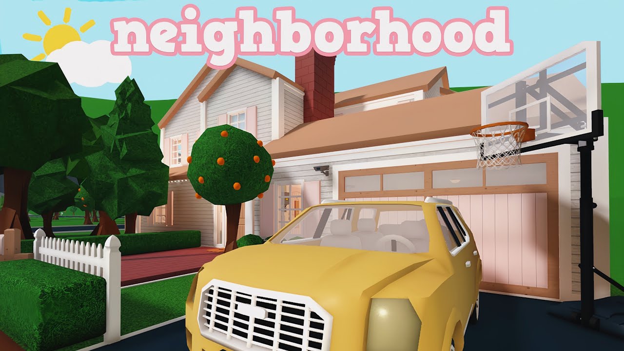Family's NEIGHBORHOOD TOUR! *NEW HOUSE🏡* Roblox Bloxburg Roleplay # ...