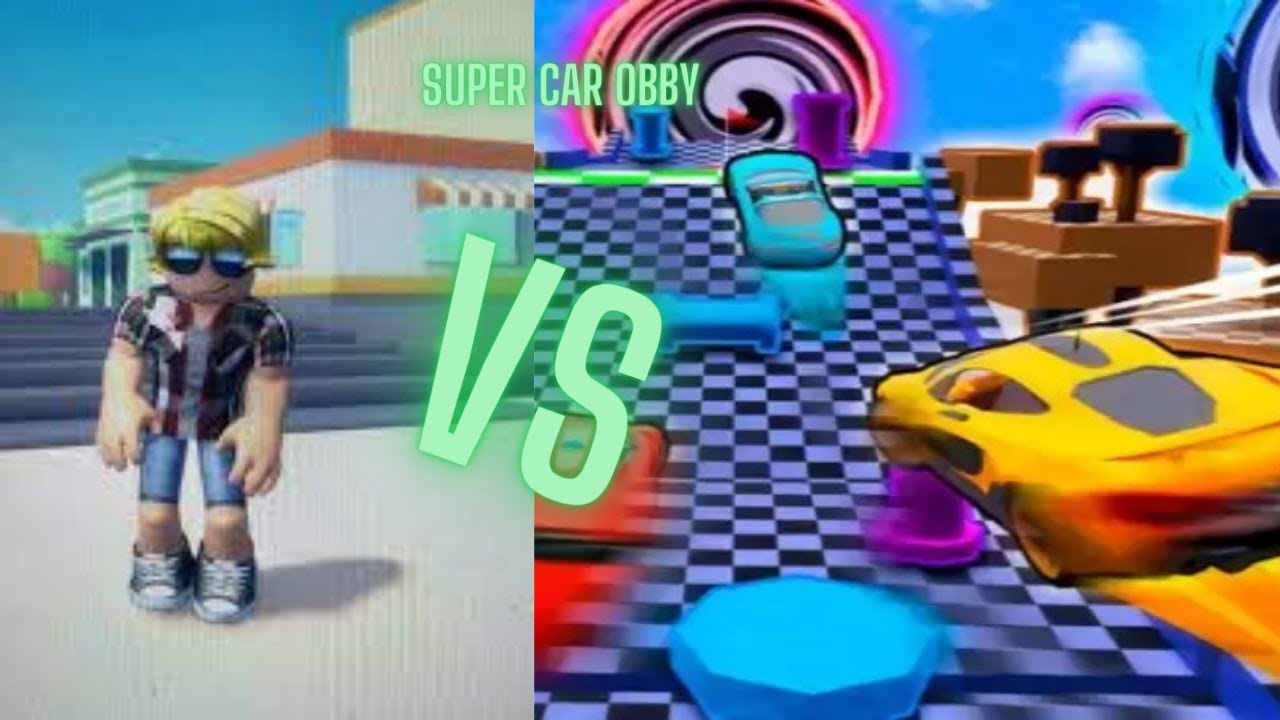 Trying My Favourite Super Car Obby In ROBLOX!!!! - YouTube
