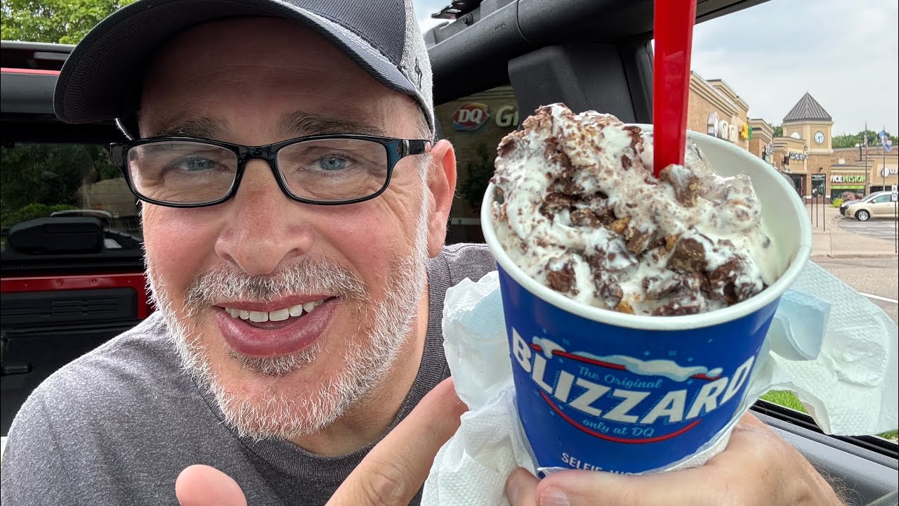 Reviewing the New DQ Blizzard of the Month- Reese’s Caramel Craze ...