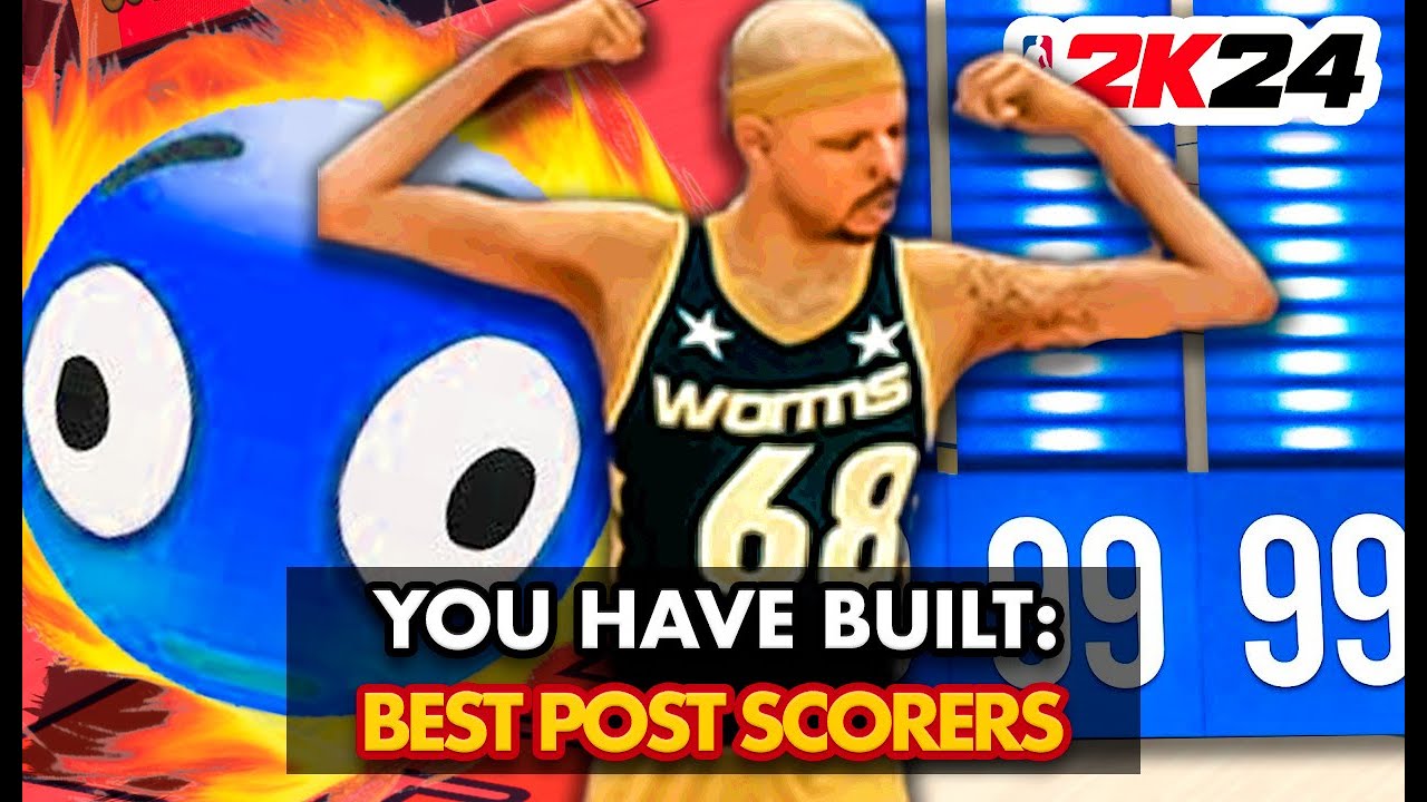 3 RARE POST SCORER BUILDS IN NBA 2K24! Back-To-Basket Guard, Small Ball ...