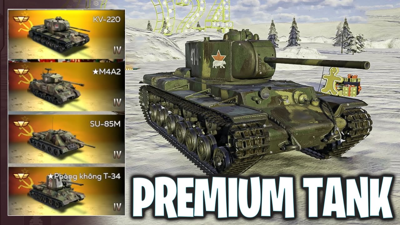 Review Tank Badak dari USSR KV-220 Kuat & Keras! Tank tiger aja jadi ...