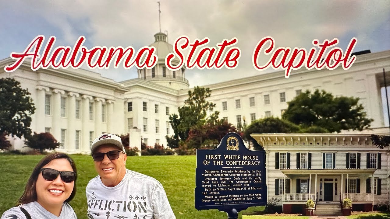 The First White House of the Confederacy and Alabama State Capitol ...