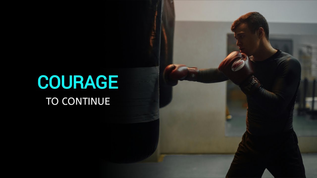 Courage to Continue | The courage to continue | Success is Not Final, Failure is Not Fatal - YouTube