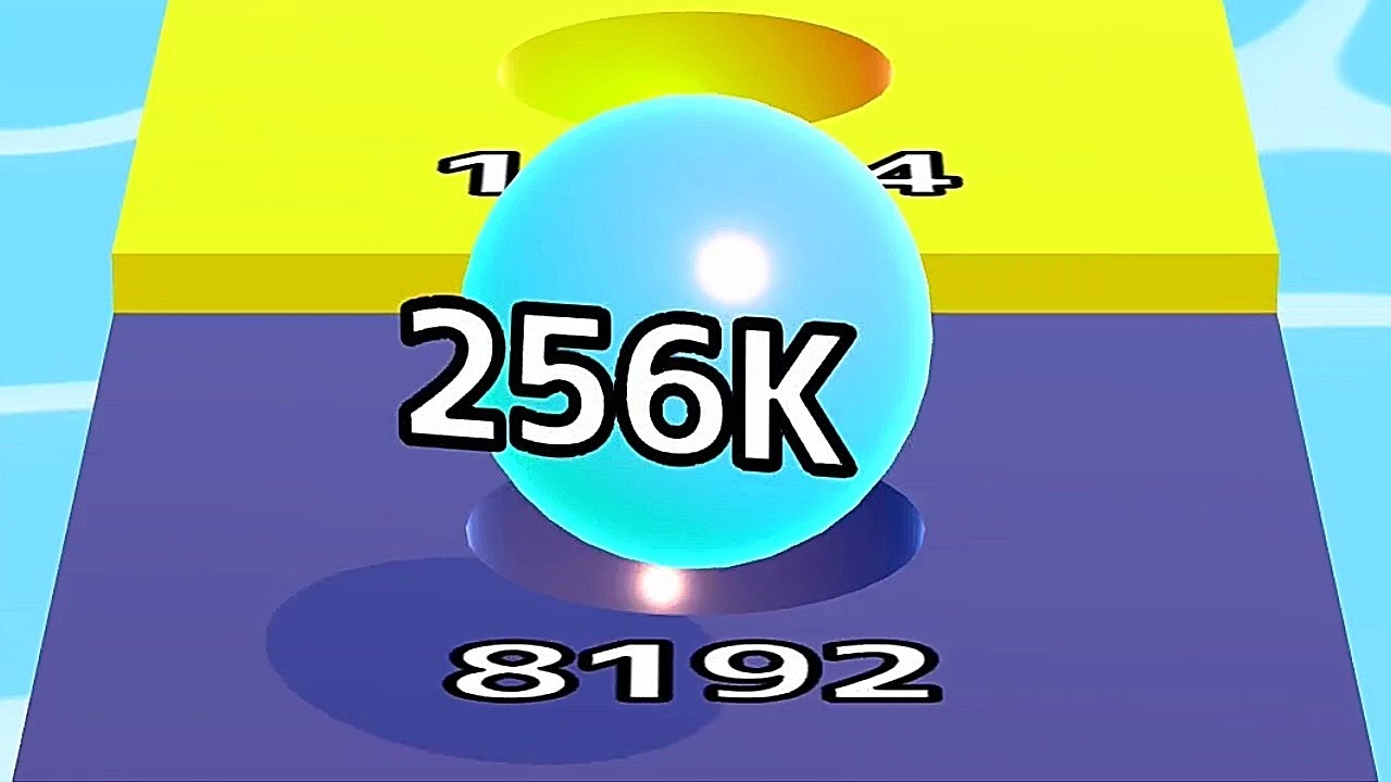 Ball Run Infinity Number Up To (128M, 256M, 512M, 1024M) ! All Levels ...