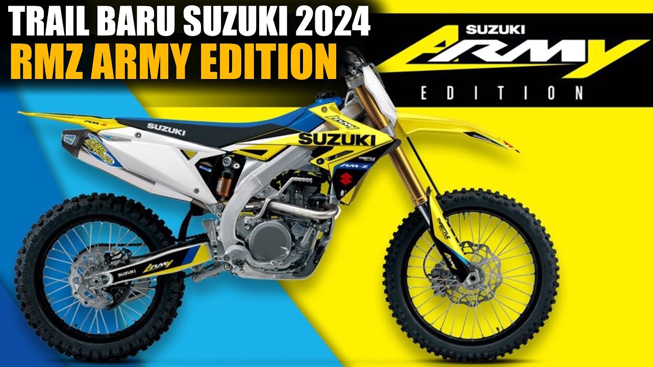 Suzuki RMZ Army Edition 2024!! Harga Terjangkau Dikelasnya Dapet Bonus ...