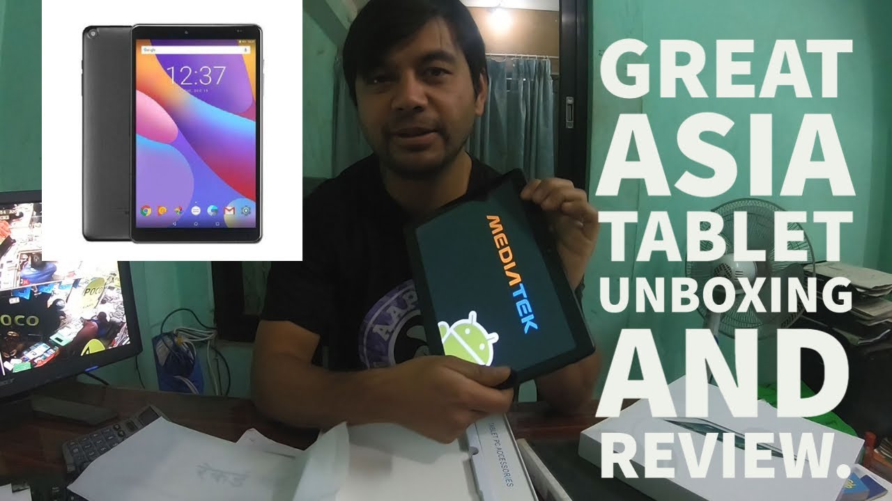 Great Asia Tablet Unboxing and Review. - YouTube