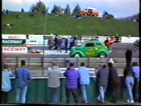Outlaw Anglia drag racing early '90s part 8 - YouTube