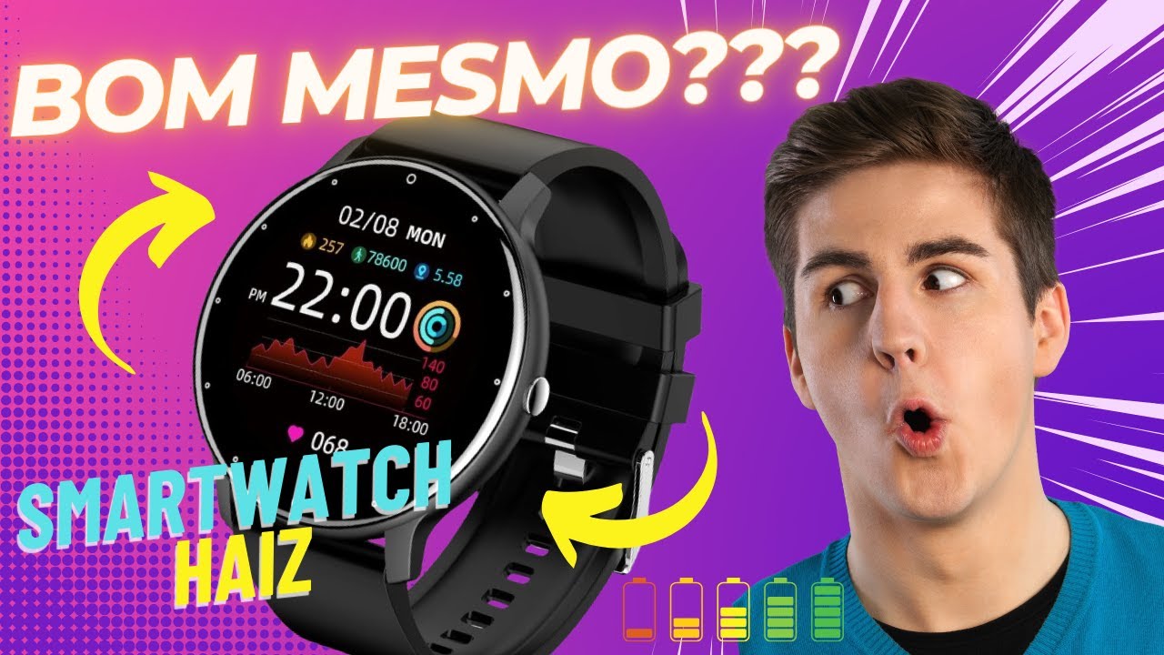 Smartwatch Haiz I Fit IP67 Review - Vale a Pena esse relógio ...