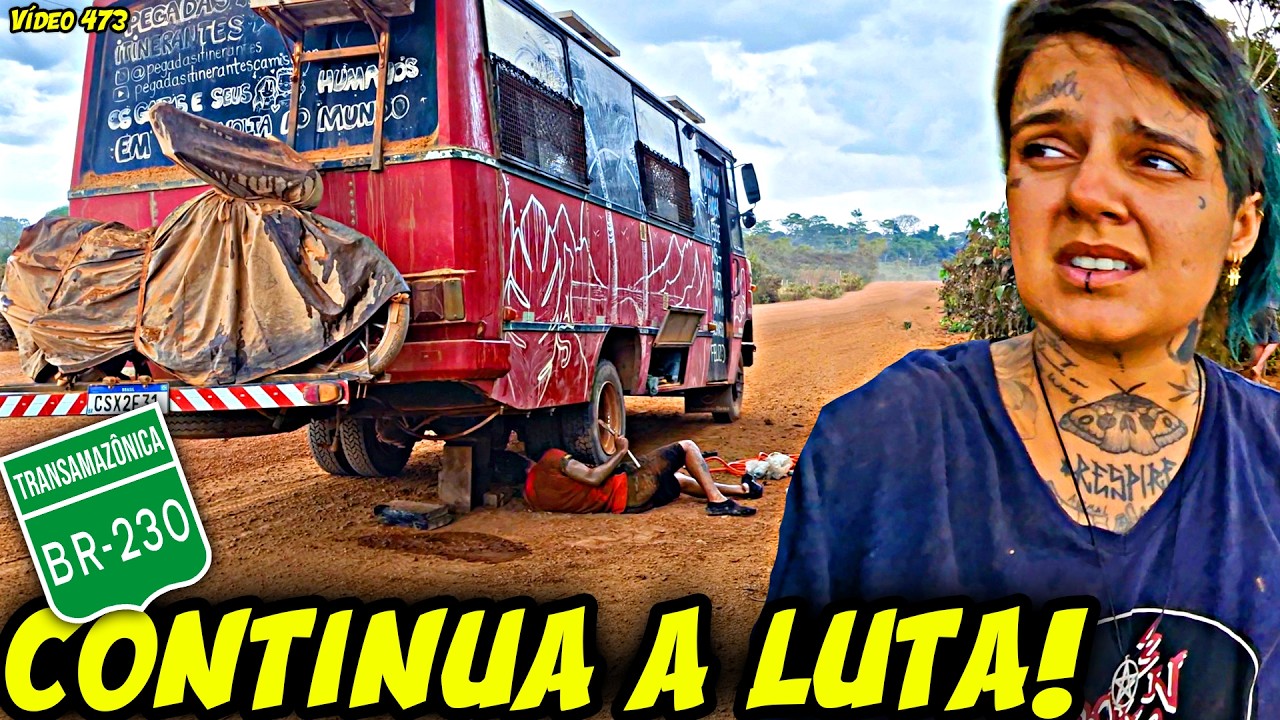 TRANSAMAZÔNICA NÃO PERDOA: MOTORHOME QUEBROU NOVAMENTE - YouTube