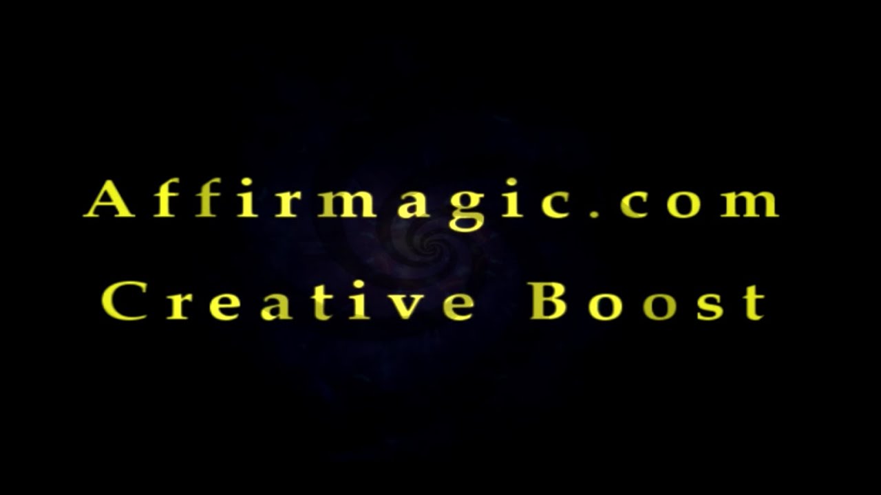 Affirmagic.com Creative Boost - YouTube