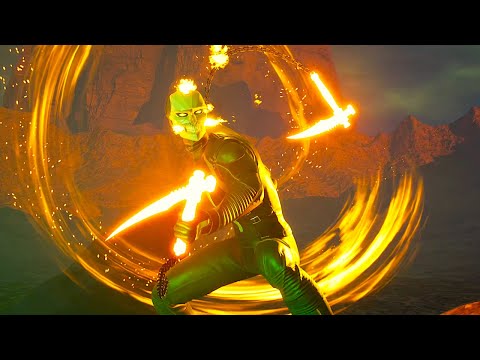Johnny Blaze's Ultimate Sacrifice (Ghost Rider Scenes) Marvel's Midnight Suns