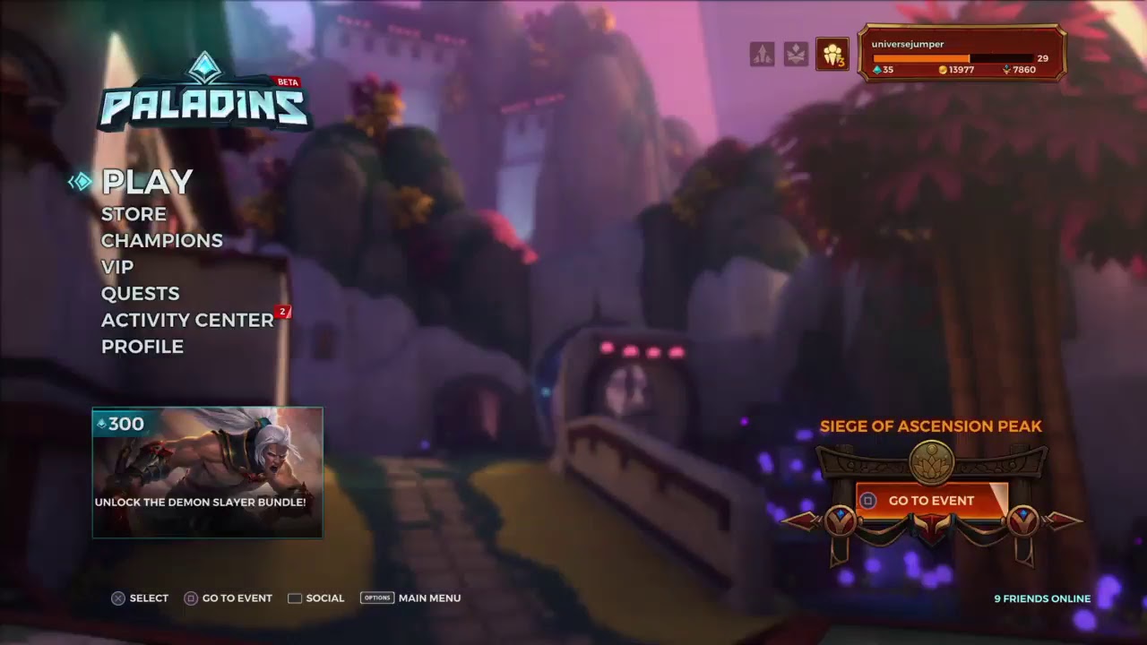Paladins (PS4) with friends - YouTube