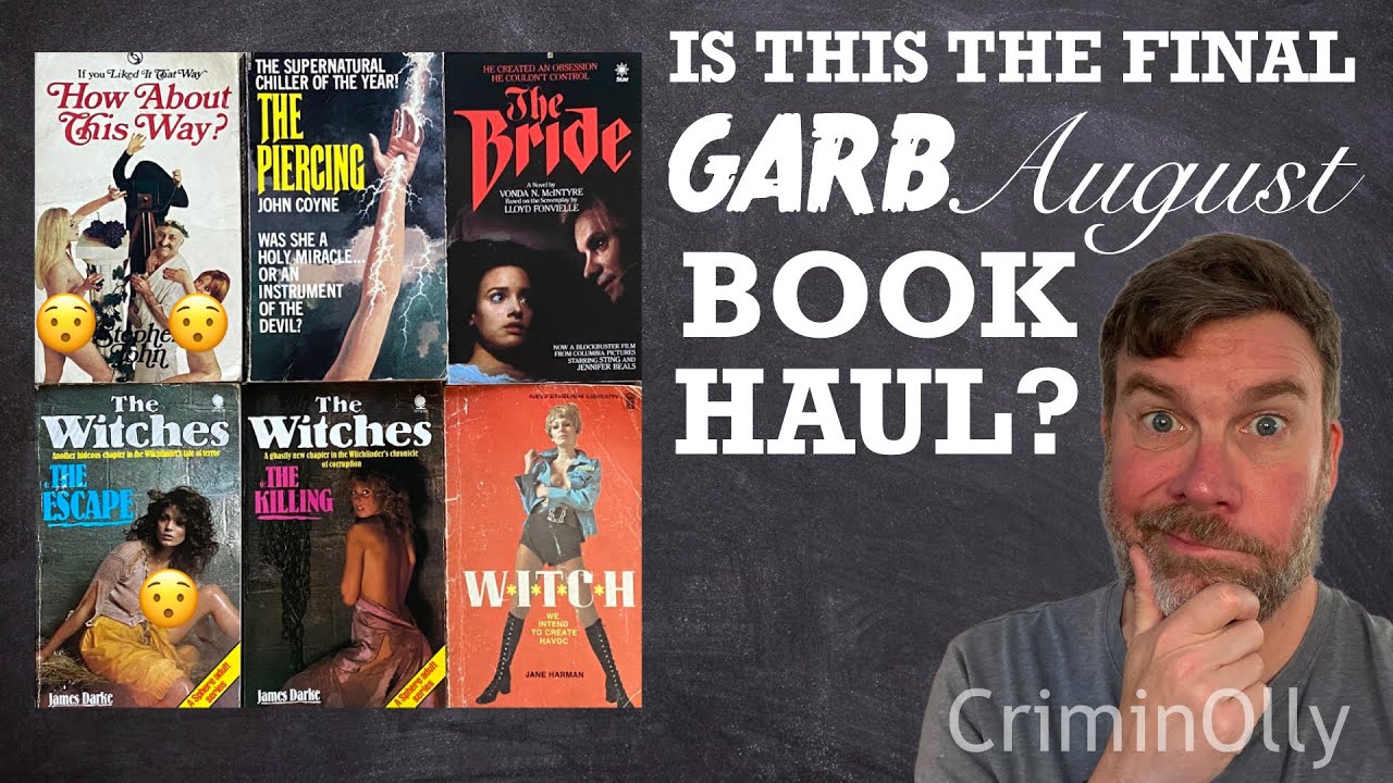 Is this the final GarbAugust book haul? - YouTube