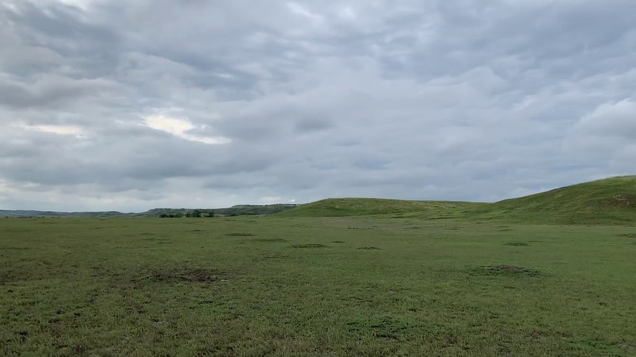 South Dakota, Grand River area, near Sitting Bull's cabin, Bullhead ...