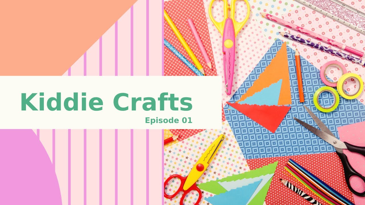 Kiddie Crafts | Episode 01 | Page Color & Folding Technique | by Zainab ...