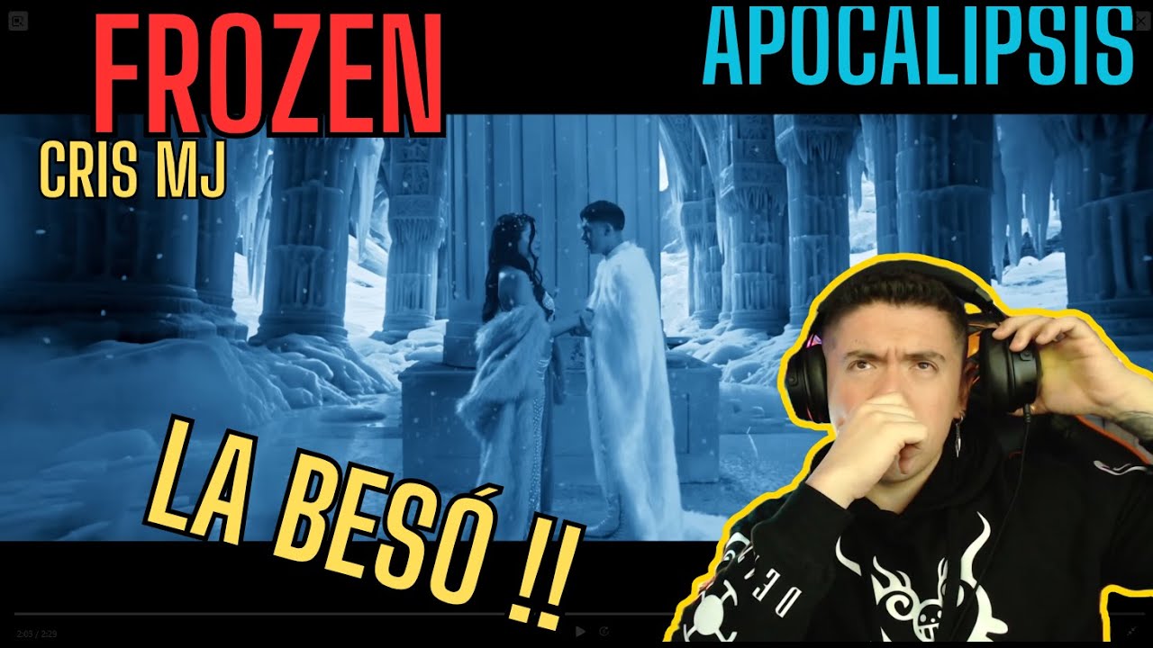 (REACCION) Cris MJ - Frozen (Visualizer) | Apocalipsis - YouTube