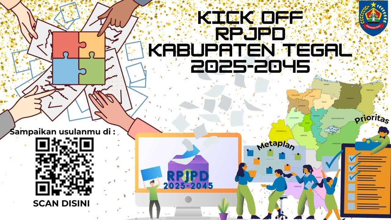 KICKOFF RPJPD KABUPATEN TEGAL 2025 2045 - YouTube