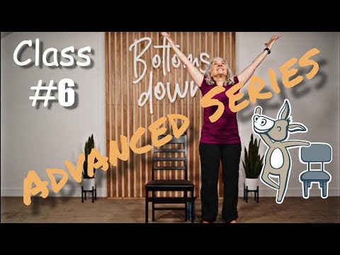 Chair Yoga - Advanced - 47 Minutes More Seated, Some Standing - YouTube