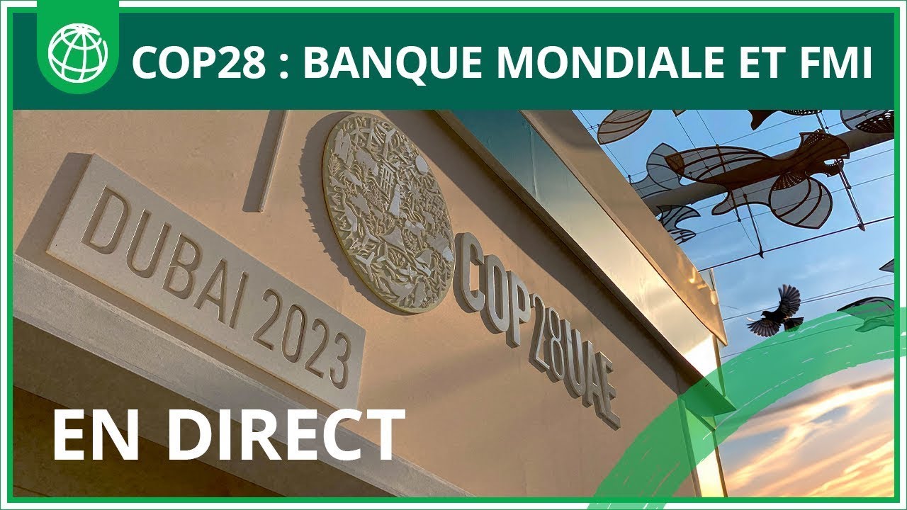 COP28 : Conversation avec Ajay Banga (Groupe de la Banque mondiale) et ...