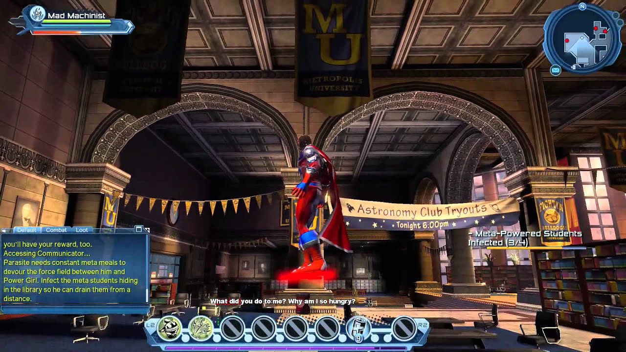DCUO Mad Machinist Powergirl Stroy Part 2 - YouTube