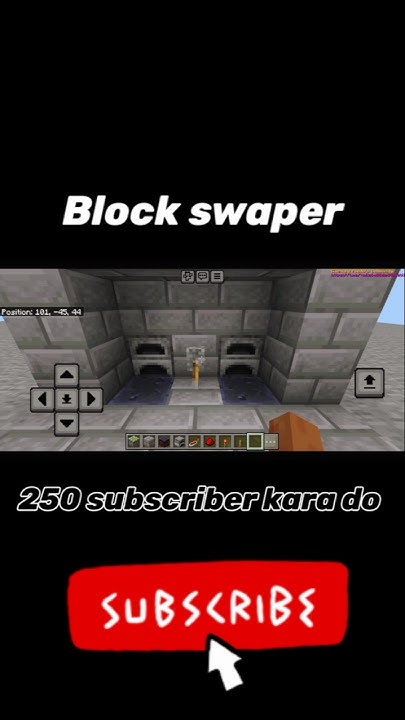 Insane Minecraft Block Swap! 😱🔥 | Ultimate Block Swap Trick #minecraft ...